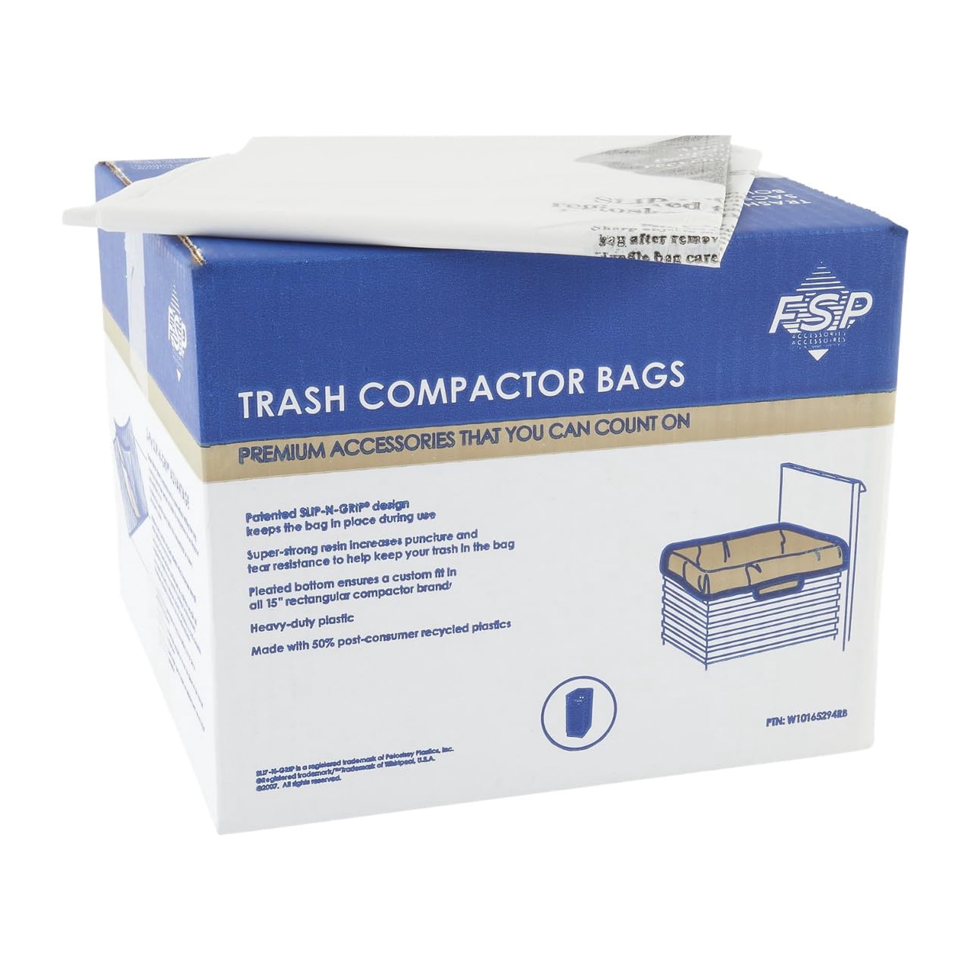 Click here for Whirlpool W10165294rb Genuine Oem Bags For Trash C... prices