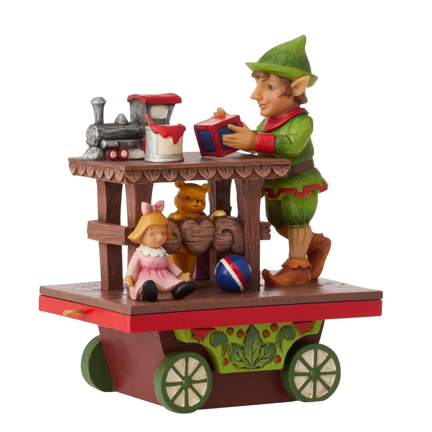 Traveling From Toyland - Elf with Toys Train Car - Walmart.com