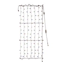 Sylvania 100 Light Staylit Bulb, 4' x 6' Multi Color LED Net Christmas ...