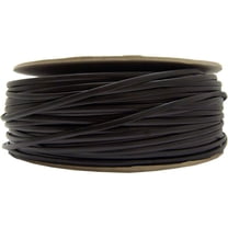 CableWholesale Bulk Flat Phone Cord, Black, 26/4 (26 AWG 4 Conductor ...