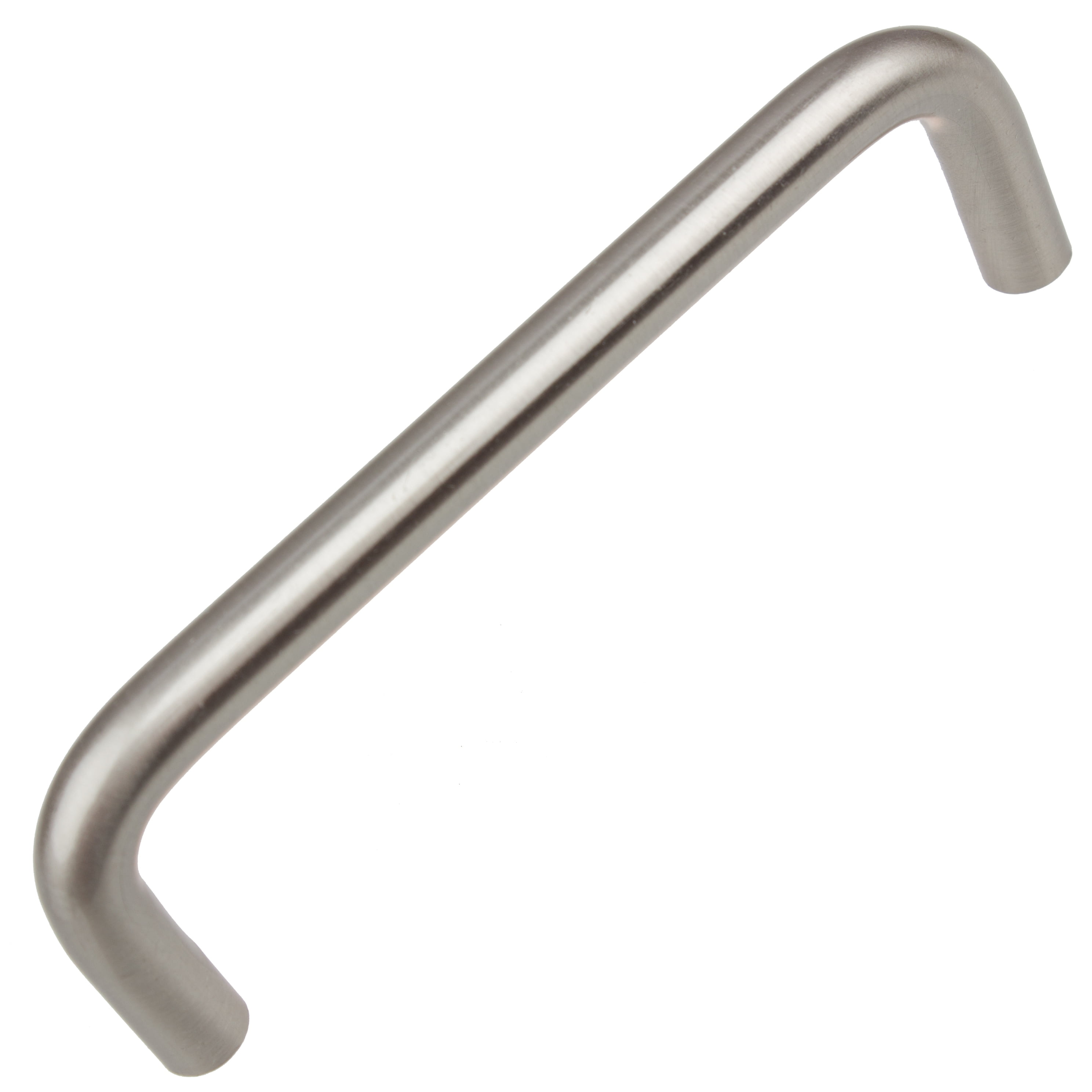 GlideRite 4 in. Center Solid Steel Wire Cabinet Pull, Stainless Steel ...