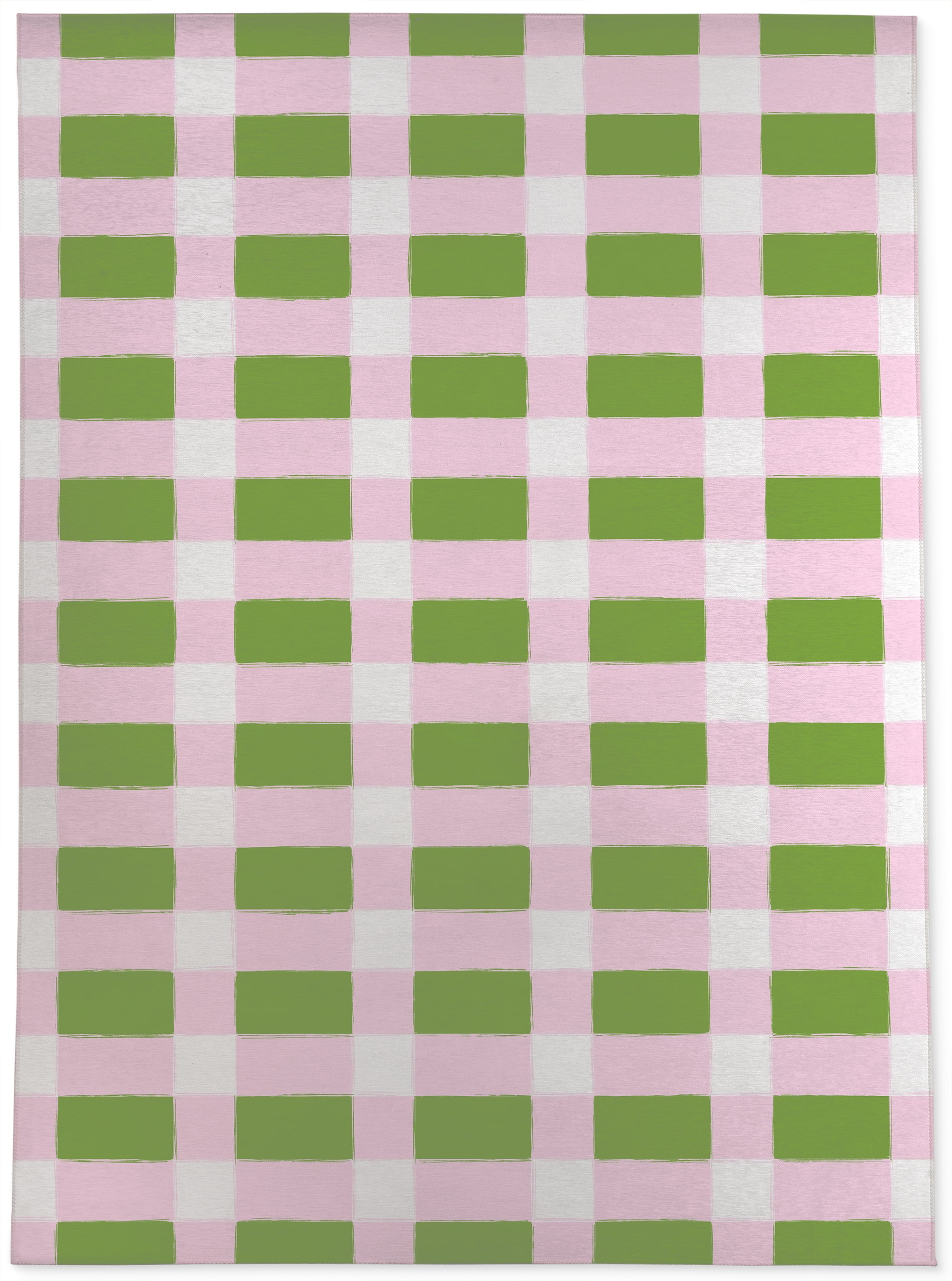 SPRING BLOCKS KIWI Area Rug By Kavka Designs - Walmart.com