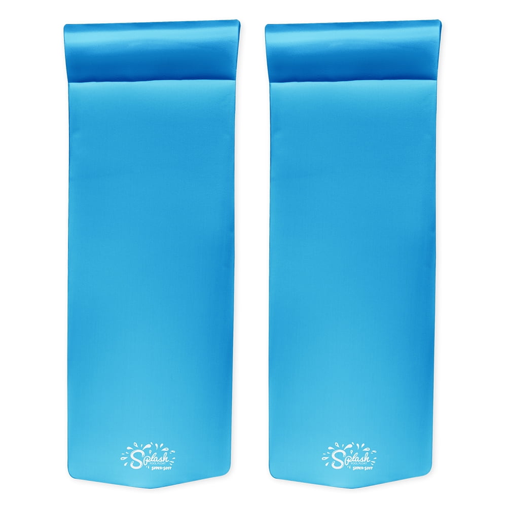 Texas Recreation Splash 70 Inch Foam Raft Lounger Pool Lake Float, Blue ...