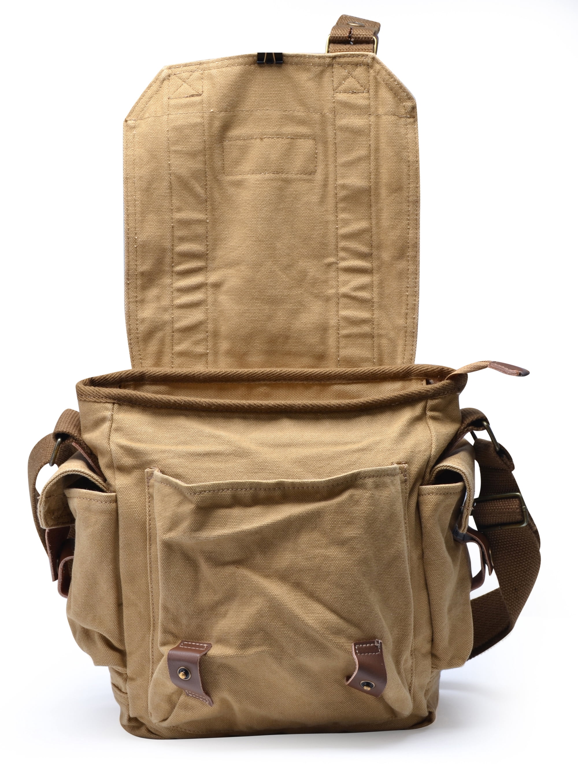 Military canvas messenger bag - rekacad