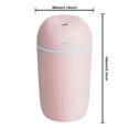 Portable Silent Operation Whisper Quiet Humidifier for Bedroom Office ...
