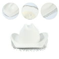 Rhinestones Cowgirl Hats Shimmery Rave Cow Girl Hat with Rhinestones ...