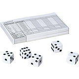 Yahtzee, Dice Game, includes 5 dice and shaker, for family fun ...