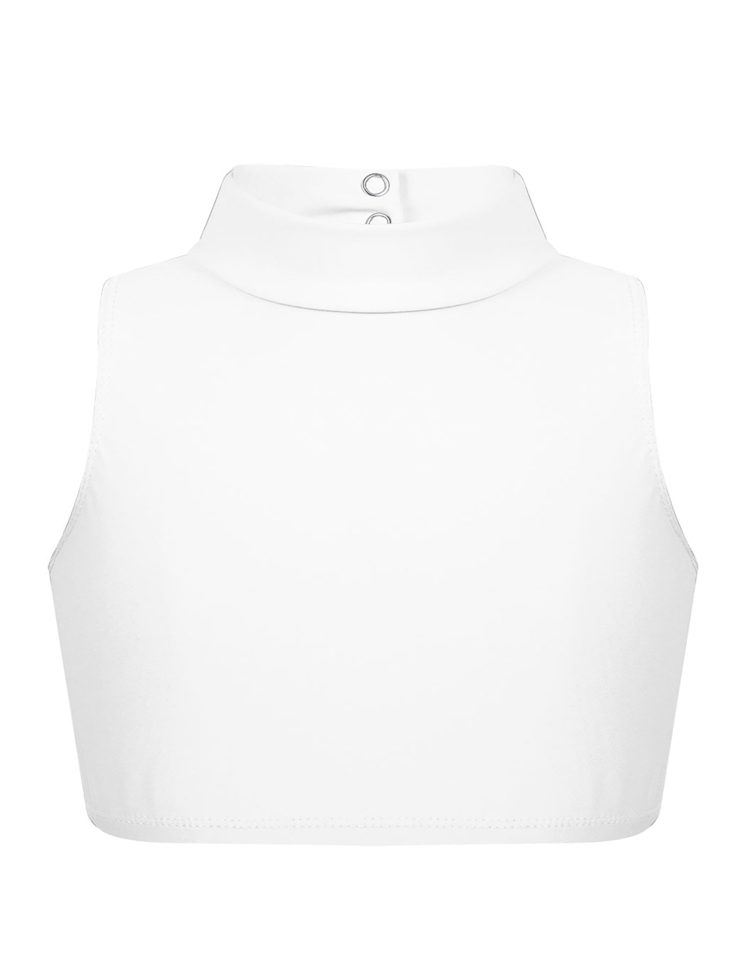 iEFiEL Kids Girls Athletic Ballet Dance Sports Crop Tops Vest ...