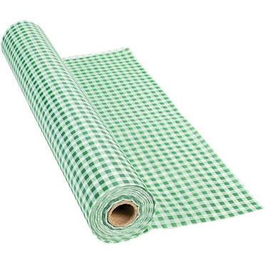 Exquisite 12 Pack Premium Round Plastic Red & White Checkered Party ...