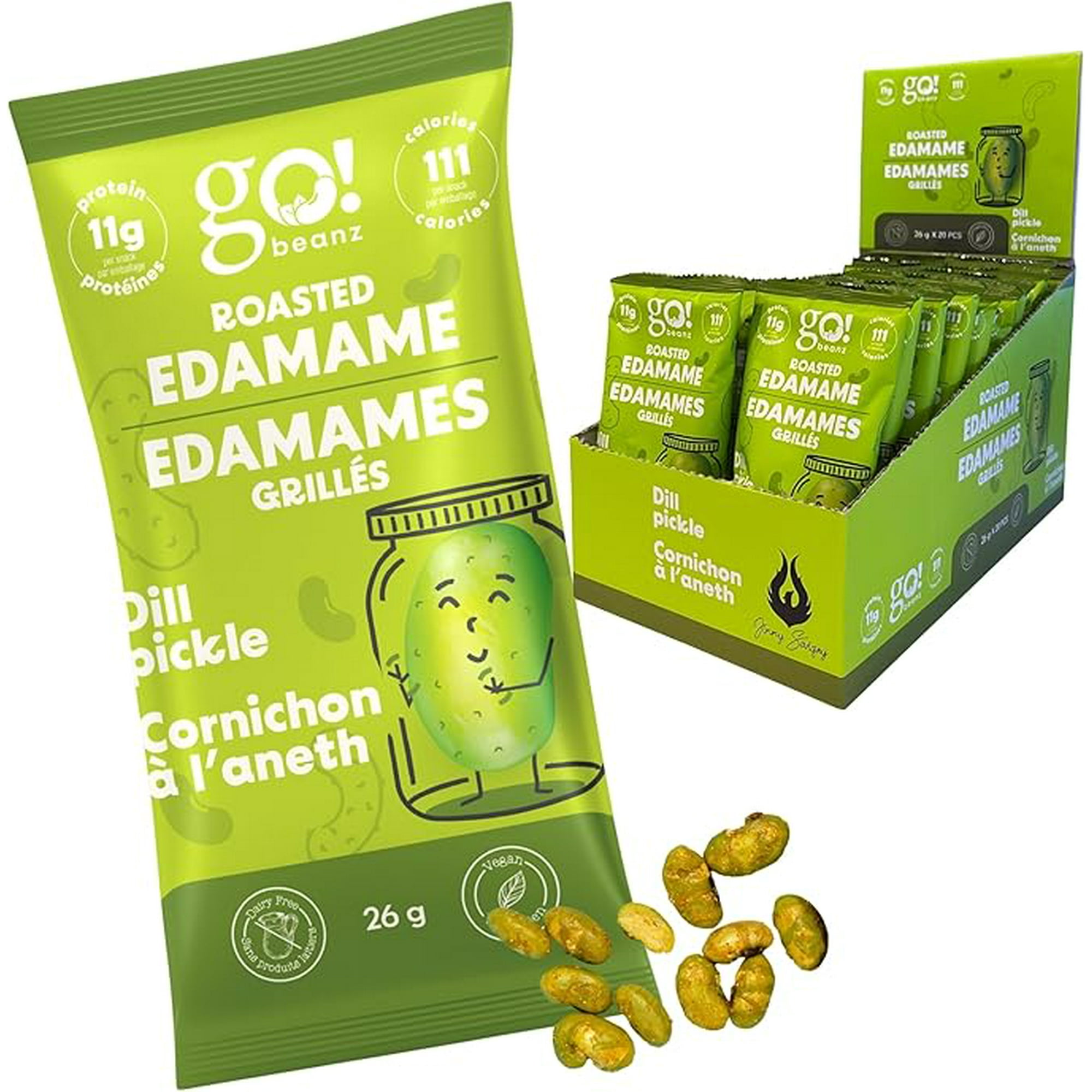 Click here for Nobrand Crunchy Roasted Edamame  Tasty Dill Pickle... prices