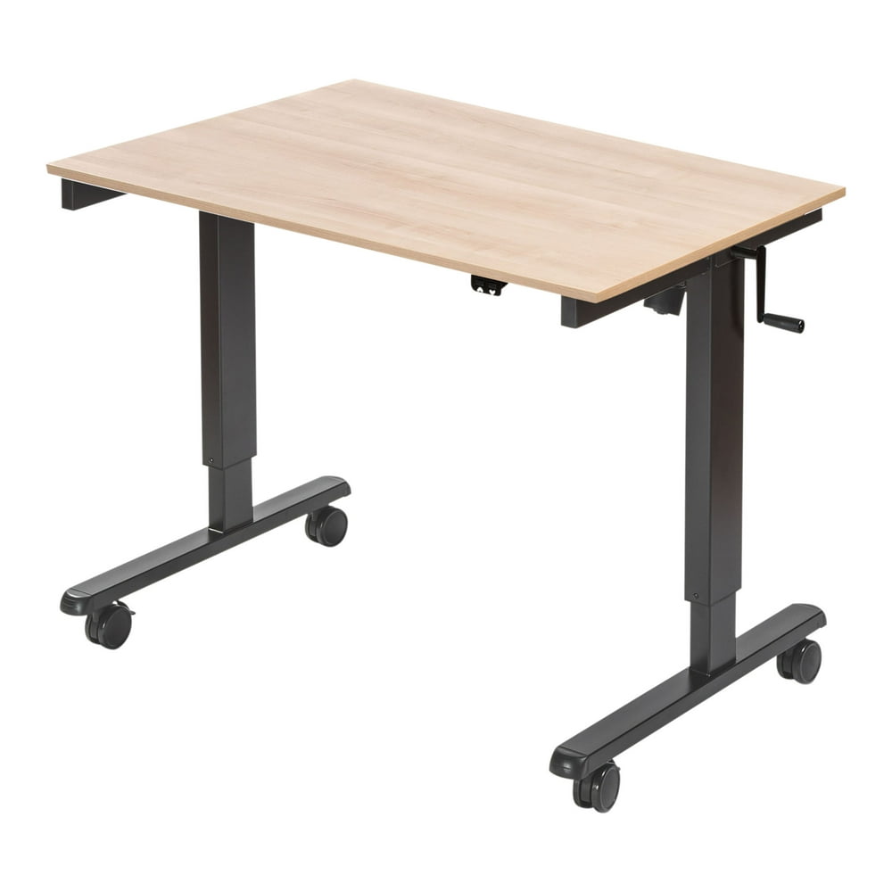 Stand Up Desk Store Crank Adjustable Height Rolling Standing Desk ...