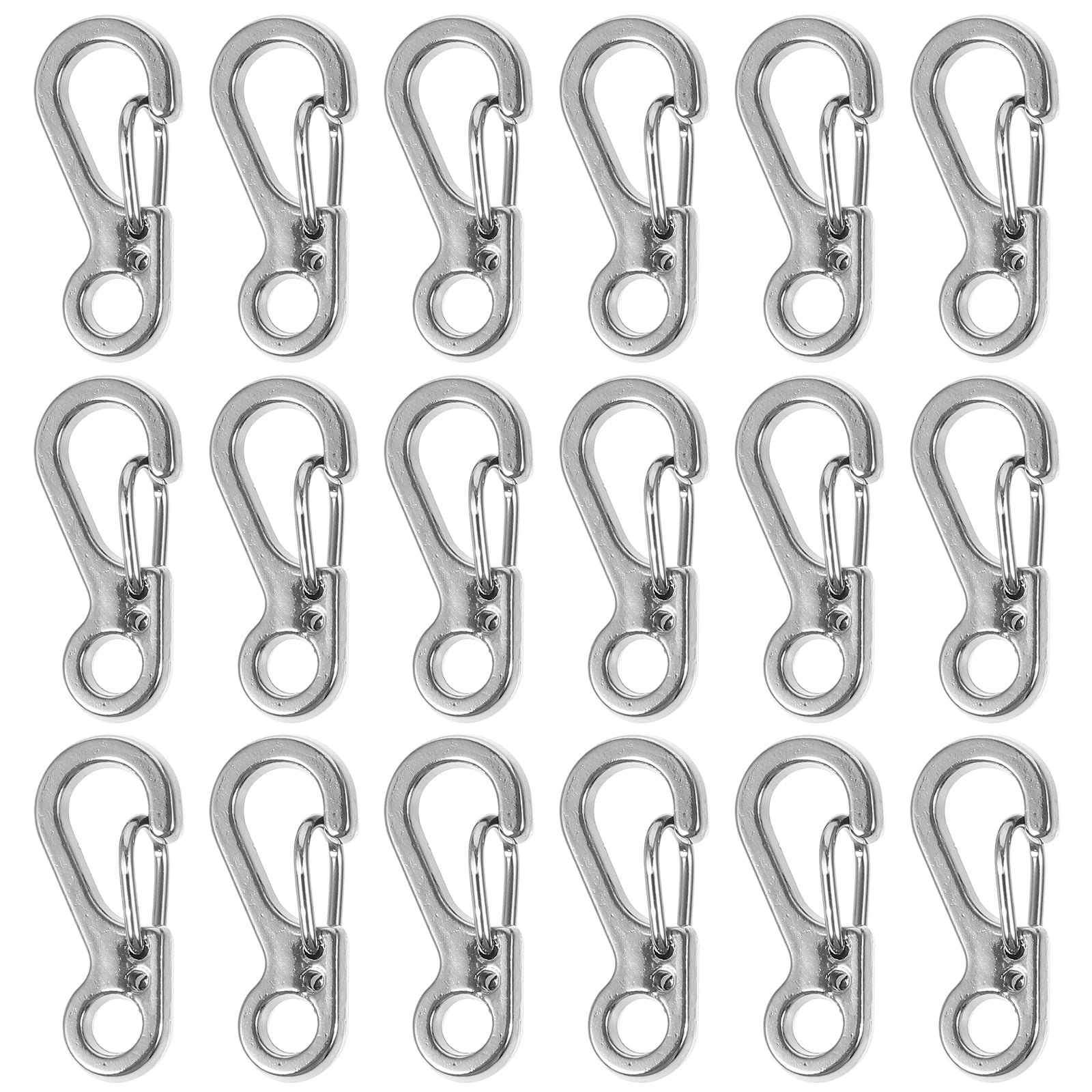 Click here for Operageca 20pcs Mini Carabiner Clips Zinc Alloy Je... prices