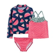 George Toddler Girls Rash Guard Two-Piece Set - Walmart.ca