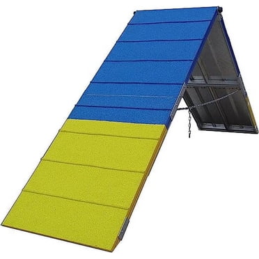 8' Dog Agility Dog Walk, Aluminum with Rubber Surface - Walmart.com