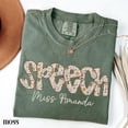Cozy Season Speech Therapy Comfort Color Shirt Fall Retro Speech ...