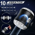 Male Masturbator Penis Massage Magnetic Penis Vibrator With 10 Modes