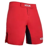 MRX MMA BJJ Shorts Mens Cage Fight Grappling Mixed Martial Red Small ...