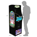 Arcade1Up GALAGA Deluxe Cabinet, 14 Games in 1, Open Box 5 Foot Stand ...