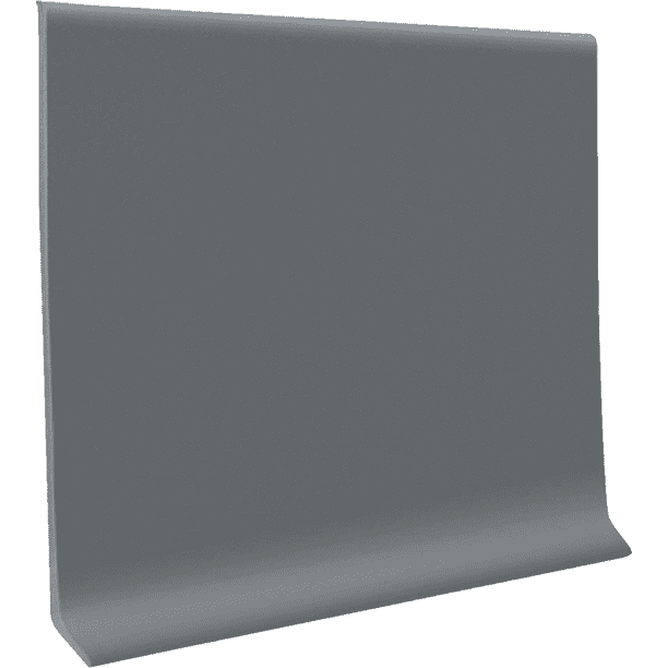 Roppe 4 In. x 120 Ft. Roll Dark Gray Vinyl Dryback Wall Cove Base ...