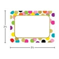 Teacher Created Resources Confetti Name Tags/Labels, 36 Per Pack, 6 ...