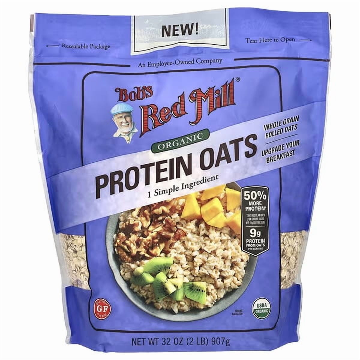 Click here for Bobs Red Mill  Organic Protein Oats  32 Oz (907 G)... prices