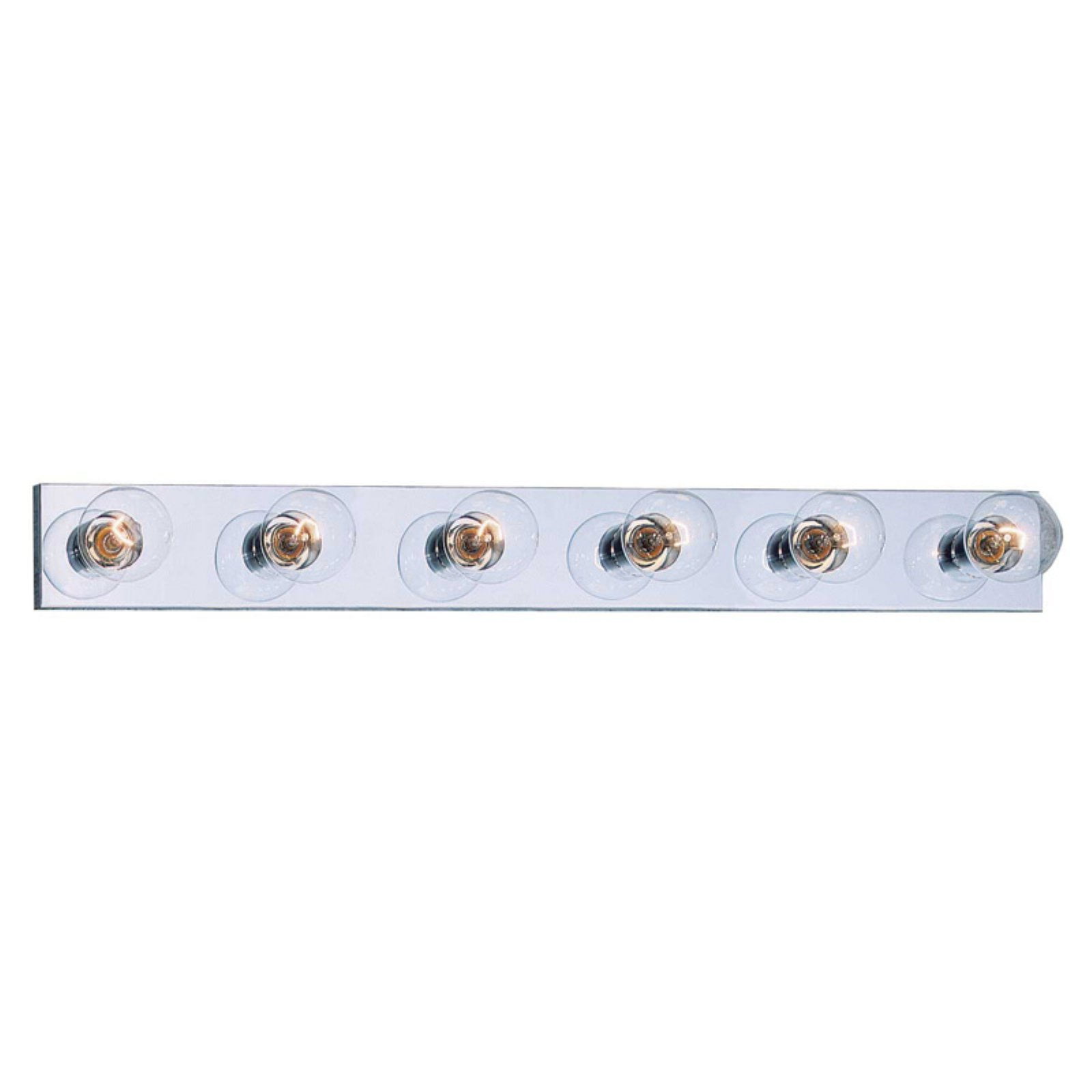 Vanity Strip 6-Light Chrome Fixture by - American-De Rosa Lamparts,Inc ...