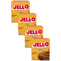 Jell-O Butterscotch Flavored Instant Pudding & Pie Filling, 3.4 oz Box ...