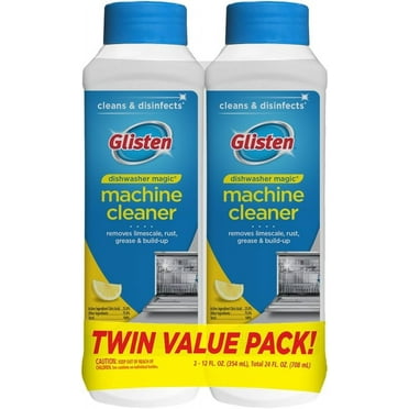 Glisten Dishwasher Magic Cleaner, Disinfectant, Lemon Scent, 8 Count ...