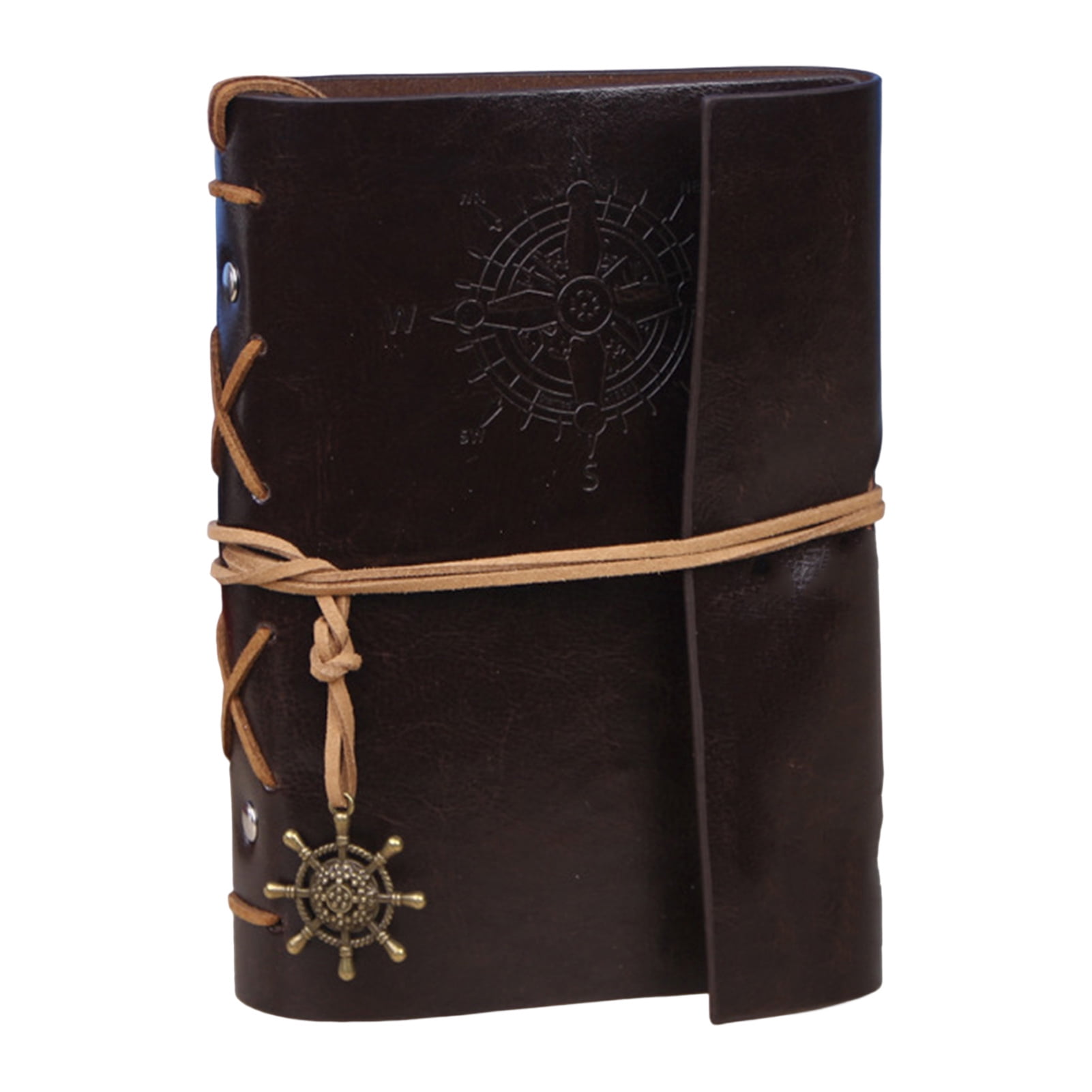 Hesroicy Vintage A6 Spiral Binding Note Book - Thickened Blank Page ...