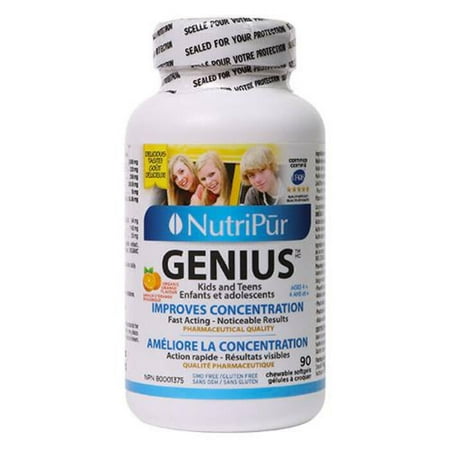 NutriPur - Genius Kids-Teens-90 softgels, 90 Softgels - Walmart.ca