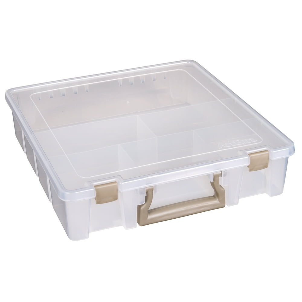 ArtBin, Super Satchel 6 Fixed Compartment, Clear, Scrapbook, Arts and ...