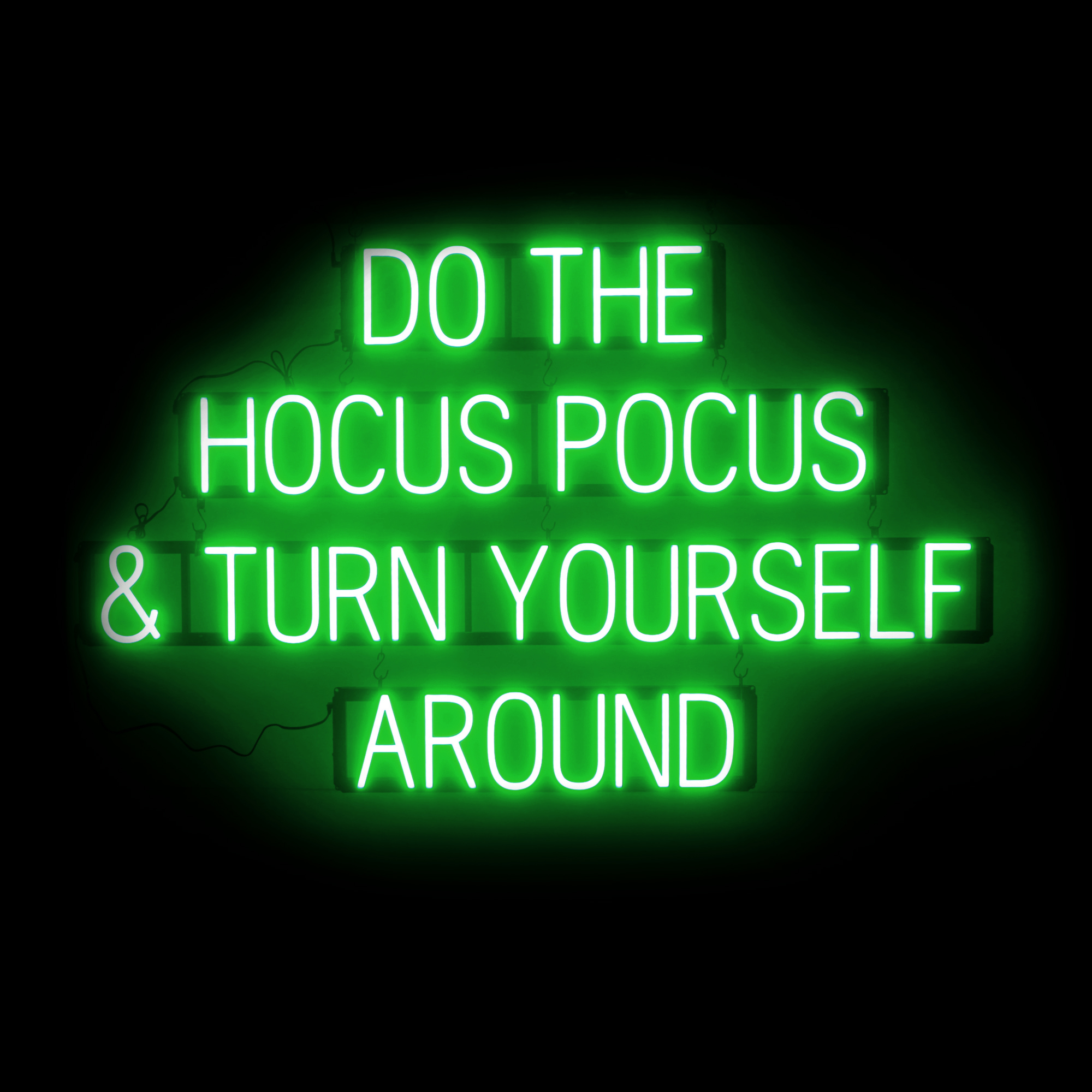 SpellBrite DO THE HOCUS POCUS & TURN YOURSELF AROUND LED Sign for ...