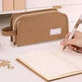 Under 1$ Pencil Case Retro Style Large Capacity Portable Stain ...