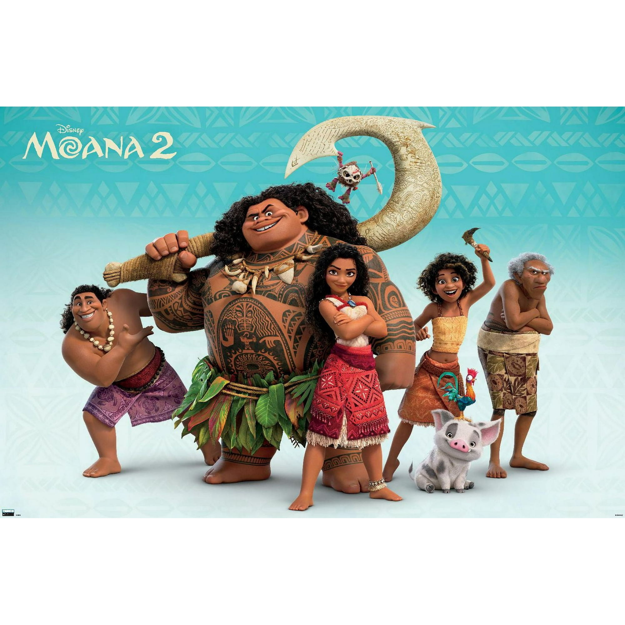Click here for Trends International Disney Moana 2 - Group Wall P... prices