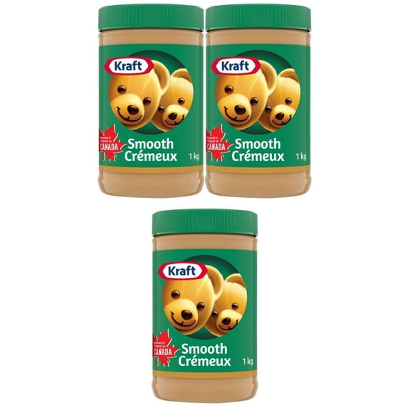 KRAFT Peanut Butter - Smooth 500g/17.6oz. (Imported from Canada ...