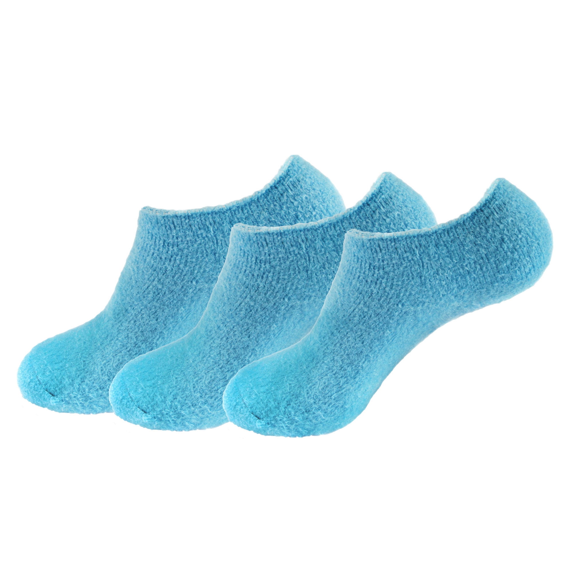 BambooMN Women's Large Extra Large Fuzzy Soft Aloe Infused Nylon Ankle ...