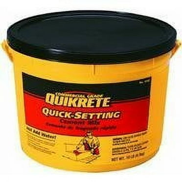 QUIKRETE 110110 Premix Cement Ready-to-Use Concrete Mix 10LB - Walmart.com
