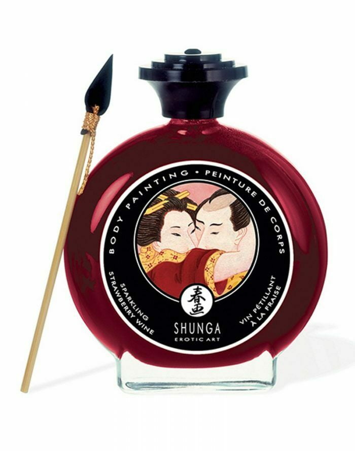 Buy SHUNGA Body Paint | Flavored & Edible Drawing Massage Oil Online at ...