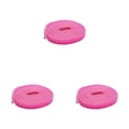 3 Pack Clothesline Clothes with Clips Drying Rope Portable Windproof ...