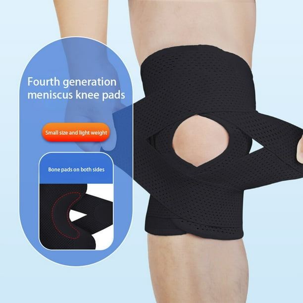 Sporting Compression Knee Brace with Side Stabilizers Breathable ...