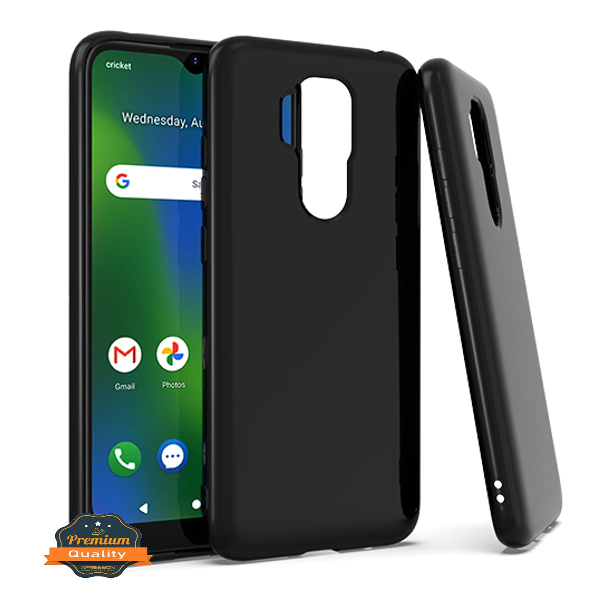 Xpression Case for Cricket Influence Ultra Slim Thin Silicone Soft Skin ...