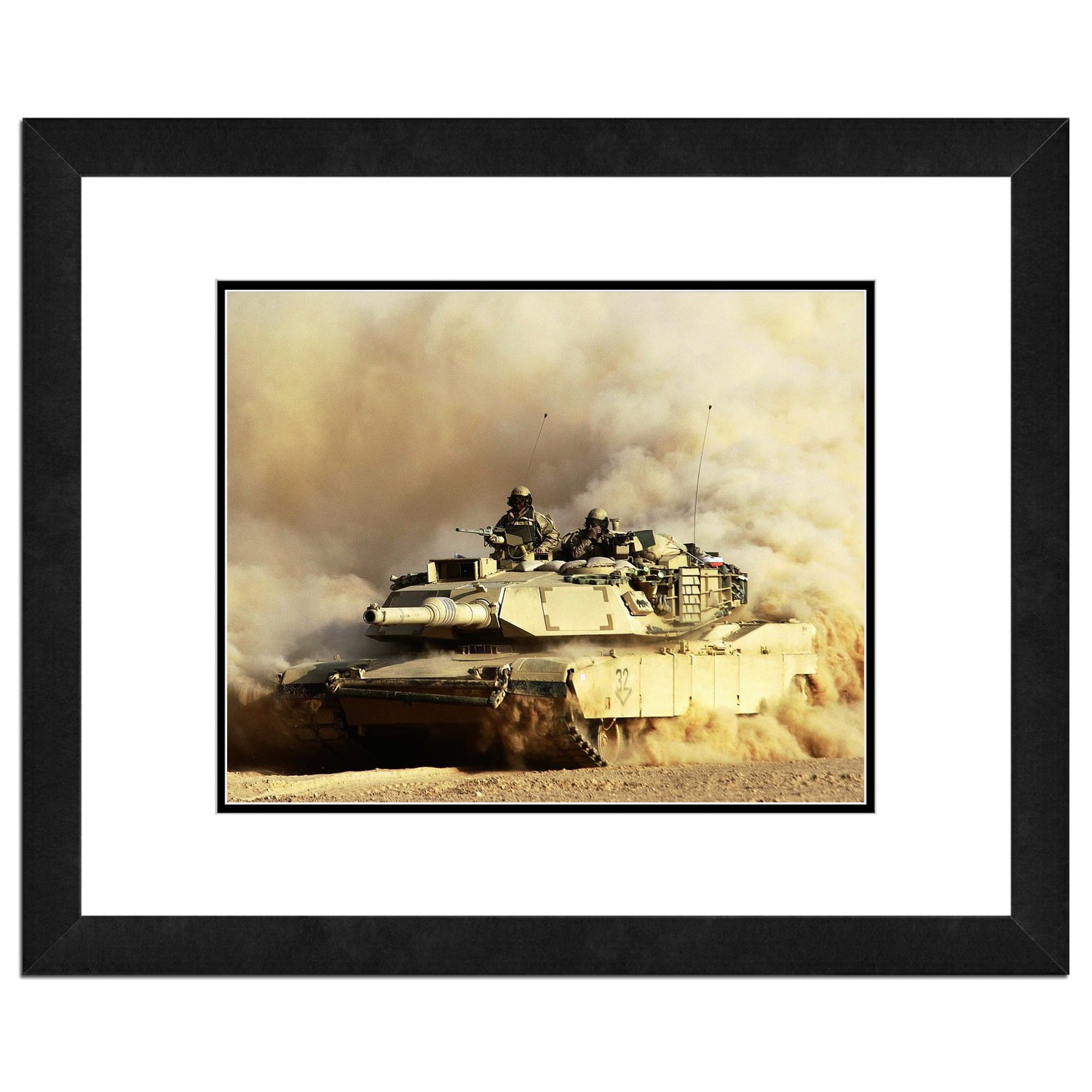 M1A1 Abrams United States Army Tank Framed Photo by Photo File ...