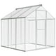 vidaXL Outdoor Aviary Walk-in Aviary with Hinged Door Large Bird Cage ...