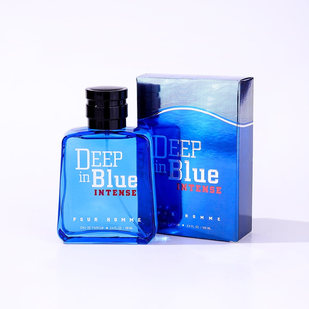 Deep Blue Perfume Cologne Spray 100ml Aquatic Woodiness Note Eau De ...