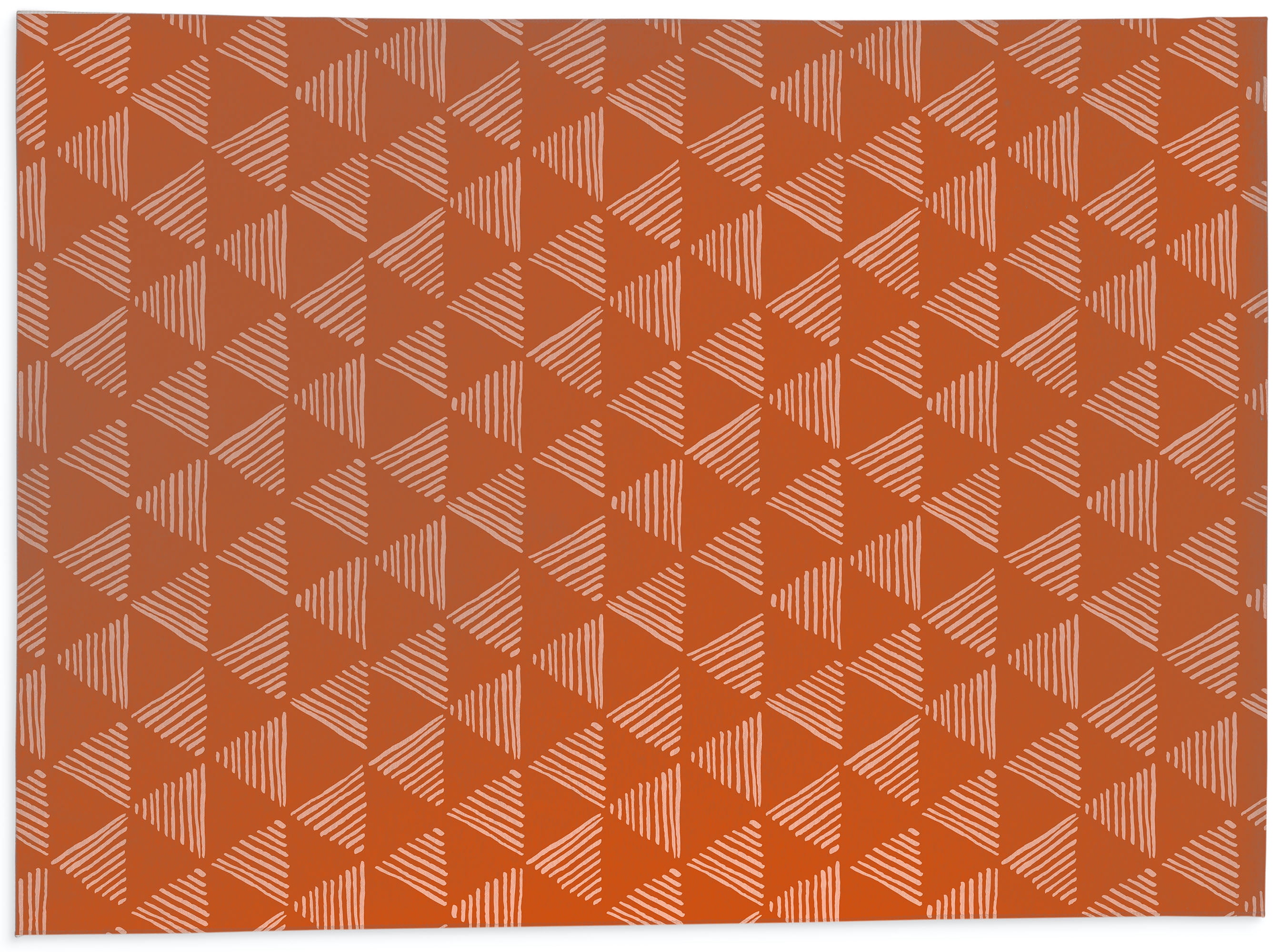Triangular Prism Terracotta Indoor Floor Mat by Kavka Designs - Walmart.com
