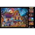 MasterPieces 500 Piece Glow in the Dark Halloween Puzzle - Fright Night ...