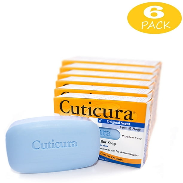 Cuticura Antibacterial Medicated 3oz Original Soaps, 6 Pack. - Walmart.ca