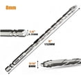 4/5/6/8/10/12mm Bit Spades Drill Bit High Hardness Eccentric Crooked ...