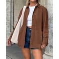 BTFBM Faux Suede Jacket Women Fall Fashion Leather Jackets Long Sleeve ...