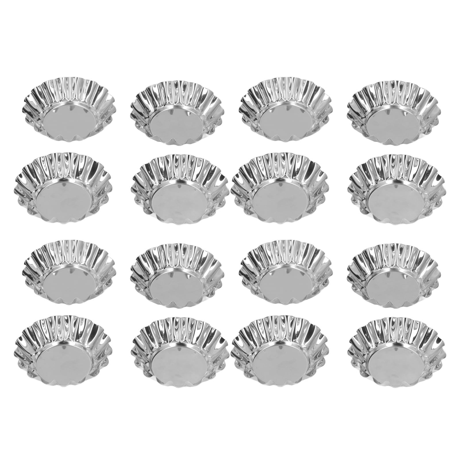 Click here for Viferr Stainless Steel Mold 12pcs Egg Tart Mold Ta... prices